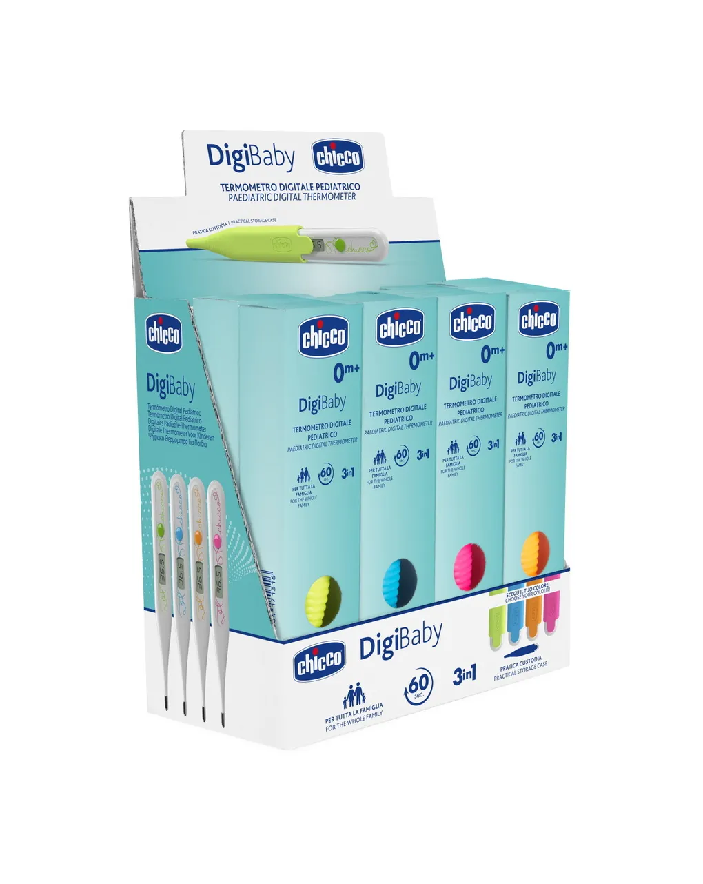 Termometro Digitale Digi Baby - articolo assortito 4 colori - Chicco ...