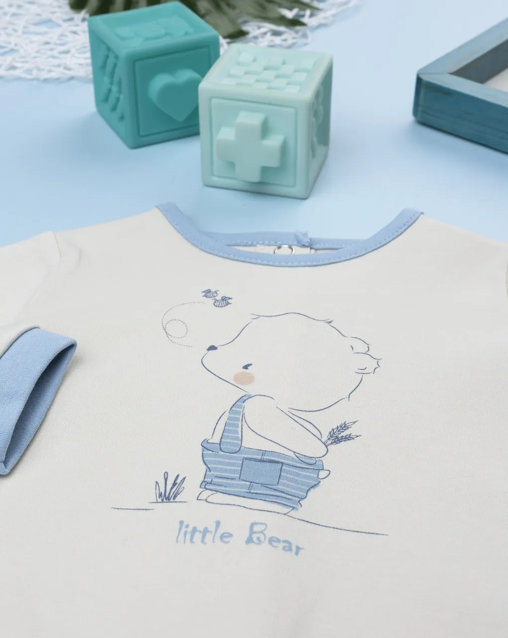 Tutina beige neonato orsetto - Prénatal