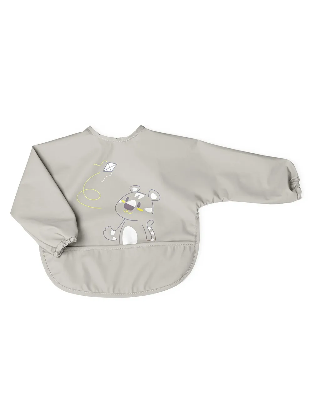 Bavaglina con maniche grigio 6m+ - chicco - Prénatal