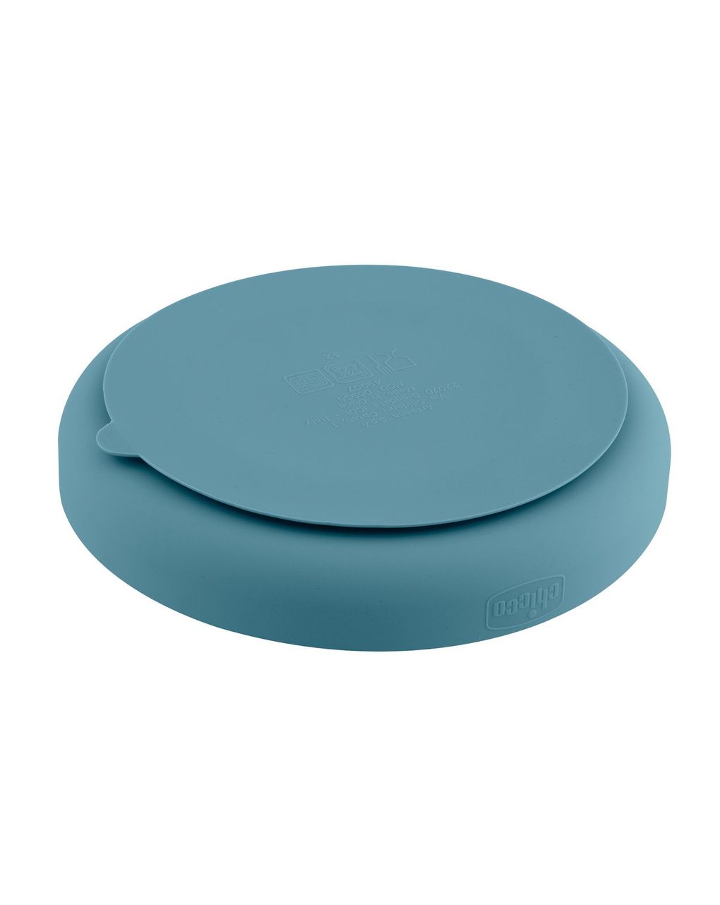 Piatto porzionato azzurro 12m+ - chicco - Prénatal